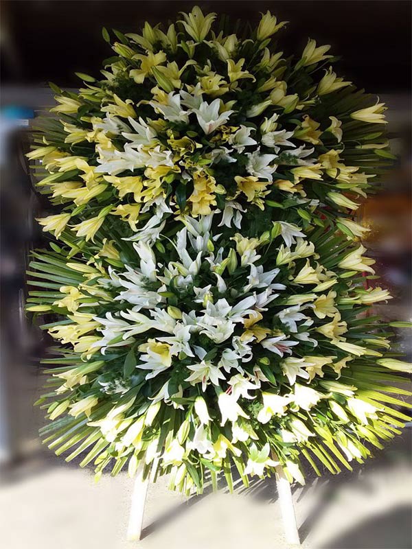 تاج گل ترحیم لاکچری - کد 233